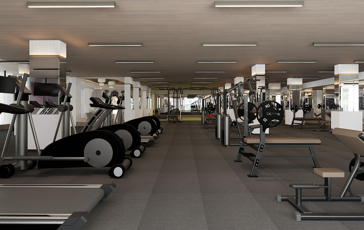 project name gold s gym at satara road project brief the modern and ...