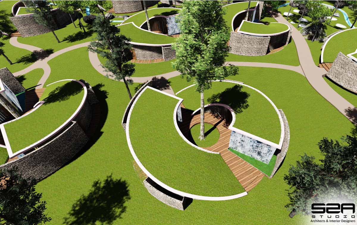 golf resort nagarjun sagar dam at hyderabad