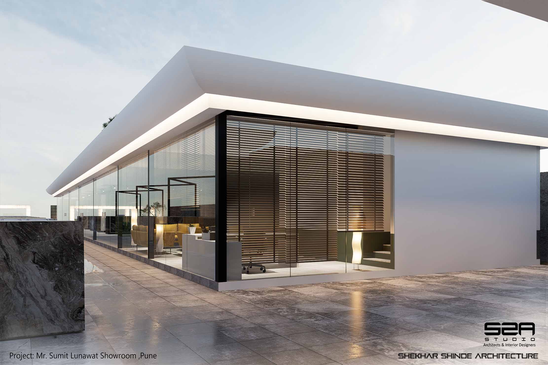 project name marble showroom at bibwewadi project brief this showroom ...